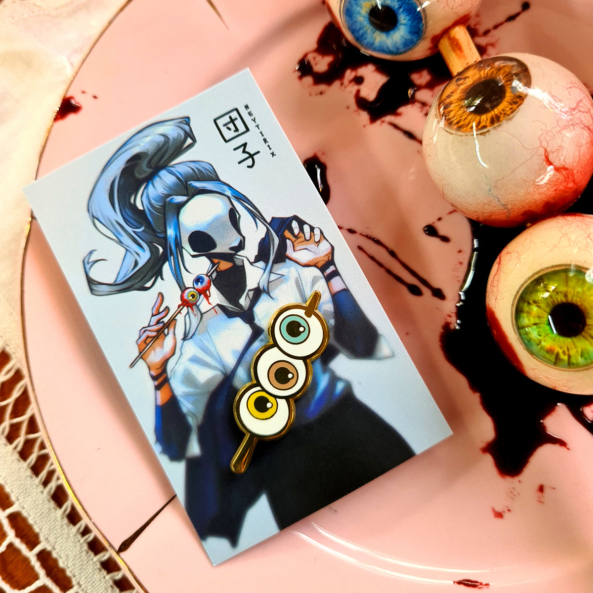 Neytirix Eyeball Pin